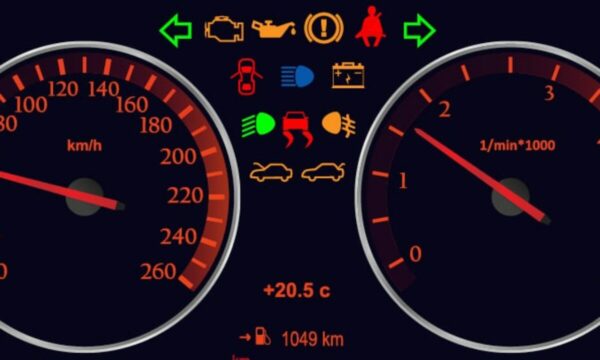 Indicator Lights On Car Dashboard